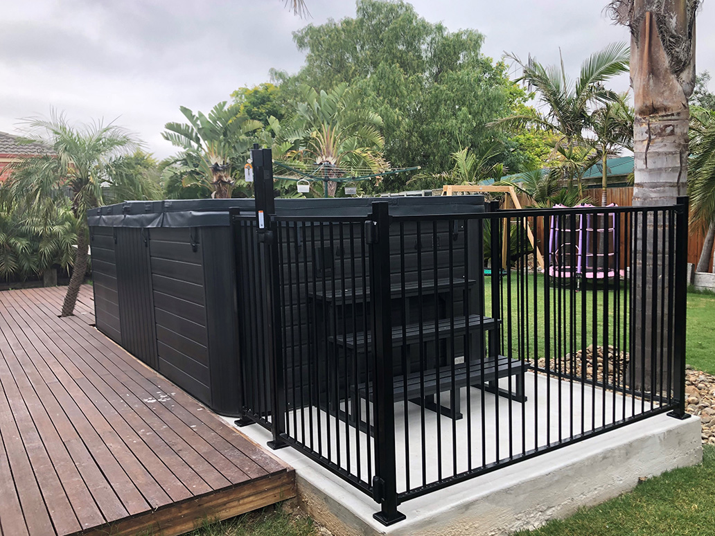 Spa Fencing Gallery Pool Spa Fencing Melbourne